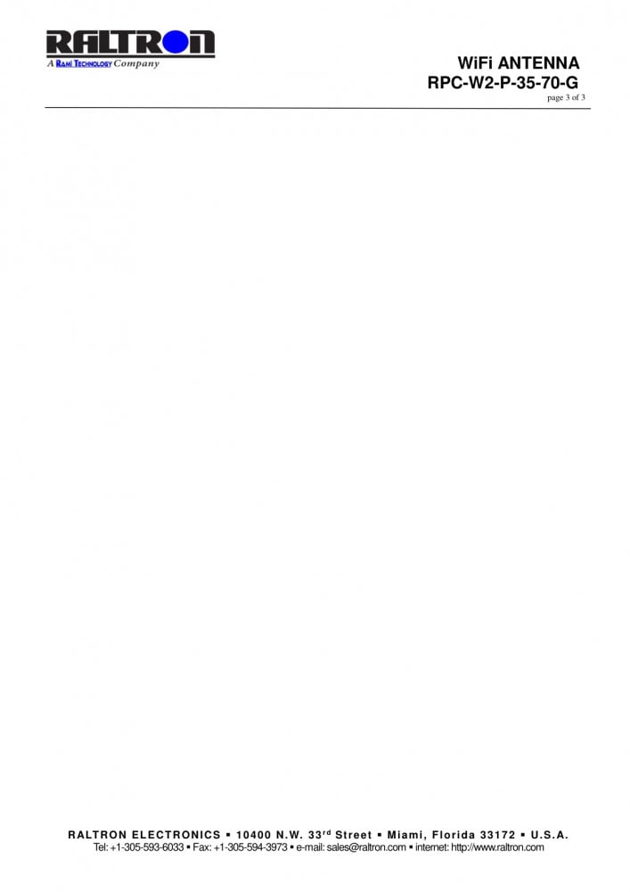 RPC-W2-P-35-70-G technical document page 3