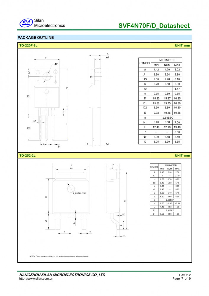SVF4N70F datasheet page 7