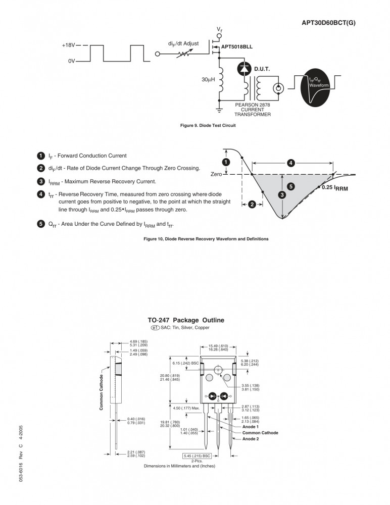APT30D60BCTG datasheet page 4