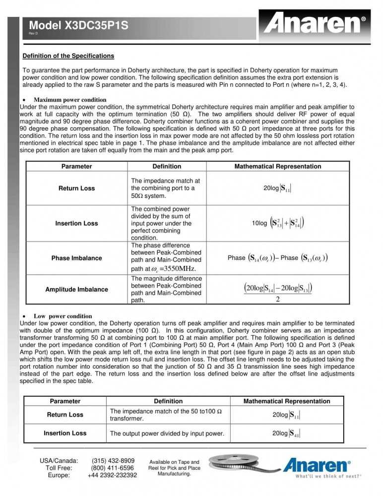 X3DC35P1S datasheet page 4