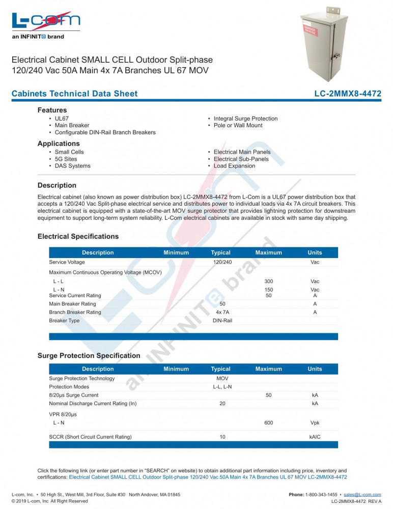 LC-2MMX8-4472 technical document page 1