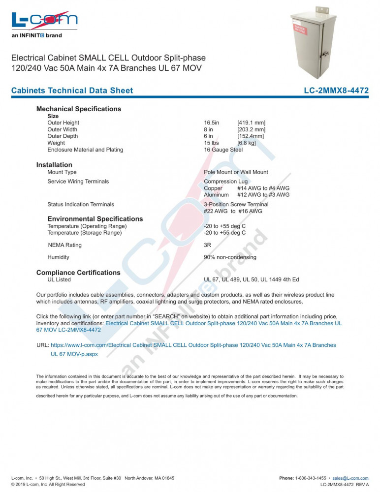 LC-2MMX8-4472 technical document page 2