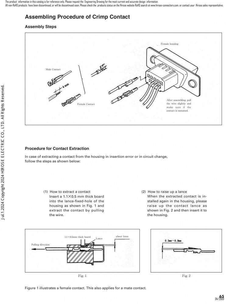 HRS CD connector catalog page 5