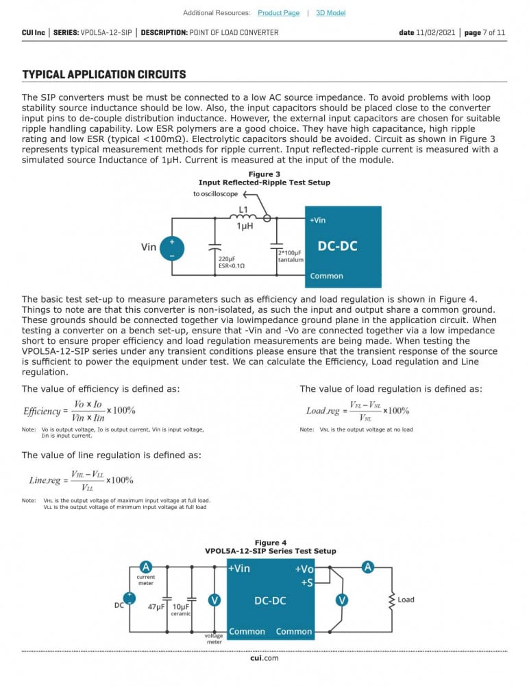 VPOL5A-12-SIP datasheet page 7
