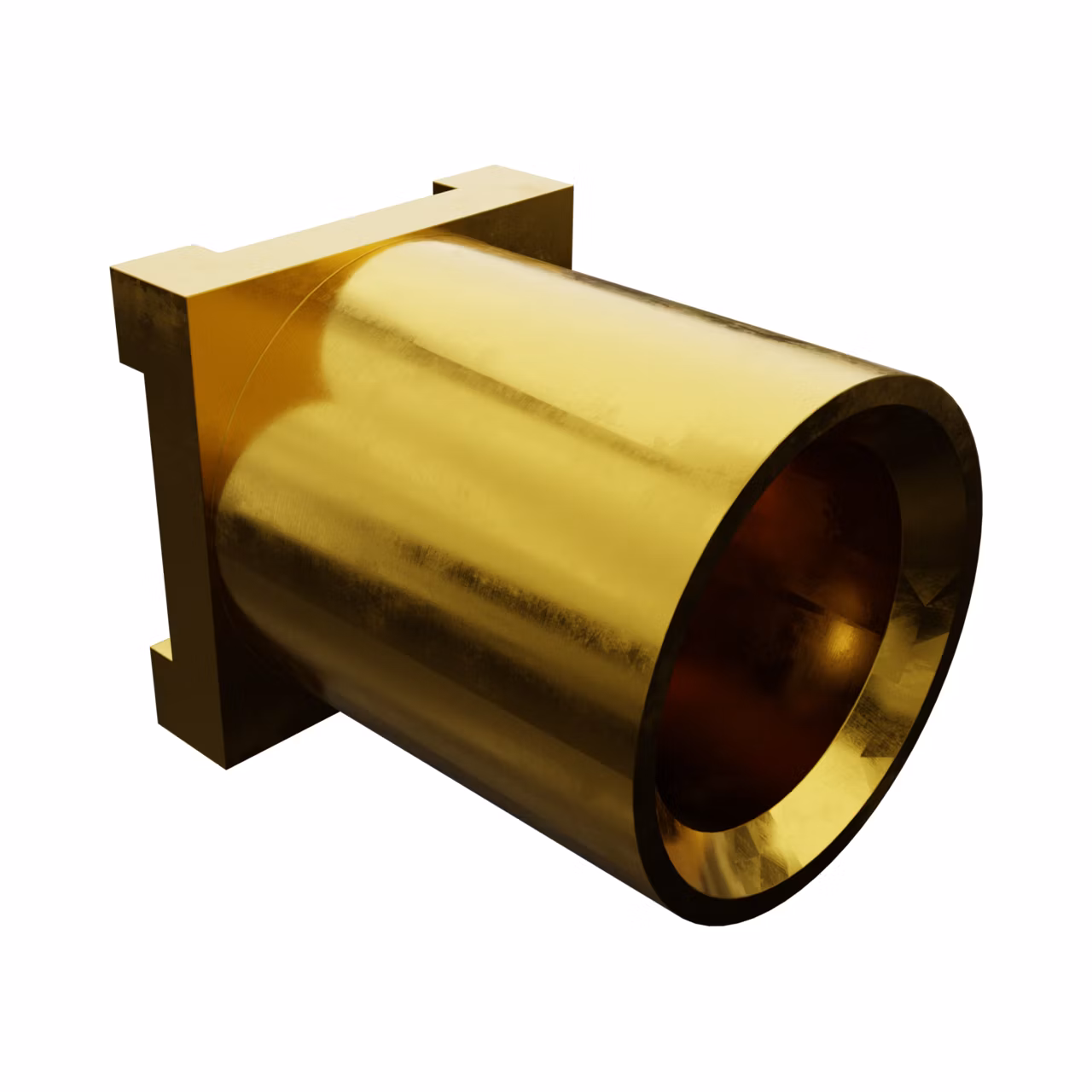 SSMCX Jack, Straight, PCB Receptacle, Surface Mount, Brass Body, Gold (Au) Plated, Tray, 50 Ohms for sale