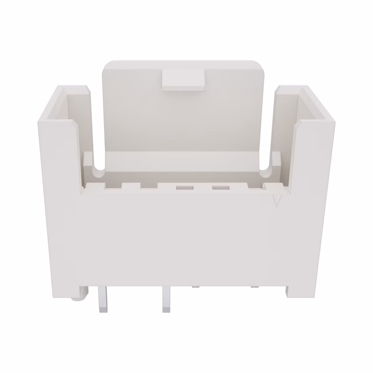 Appli-Mate RAST 2.5 Header, Vertical, 6 Circuits, Tin (Sn) Plating, Glow-Wire Capable, Positioning Keys C and D Blocked, Circuits 2 and 5 Voided, with Latch, Natural for sale
