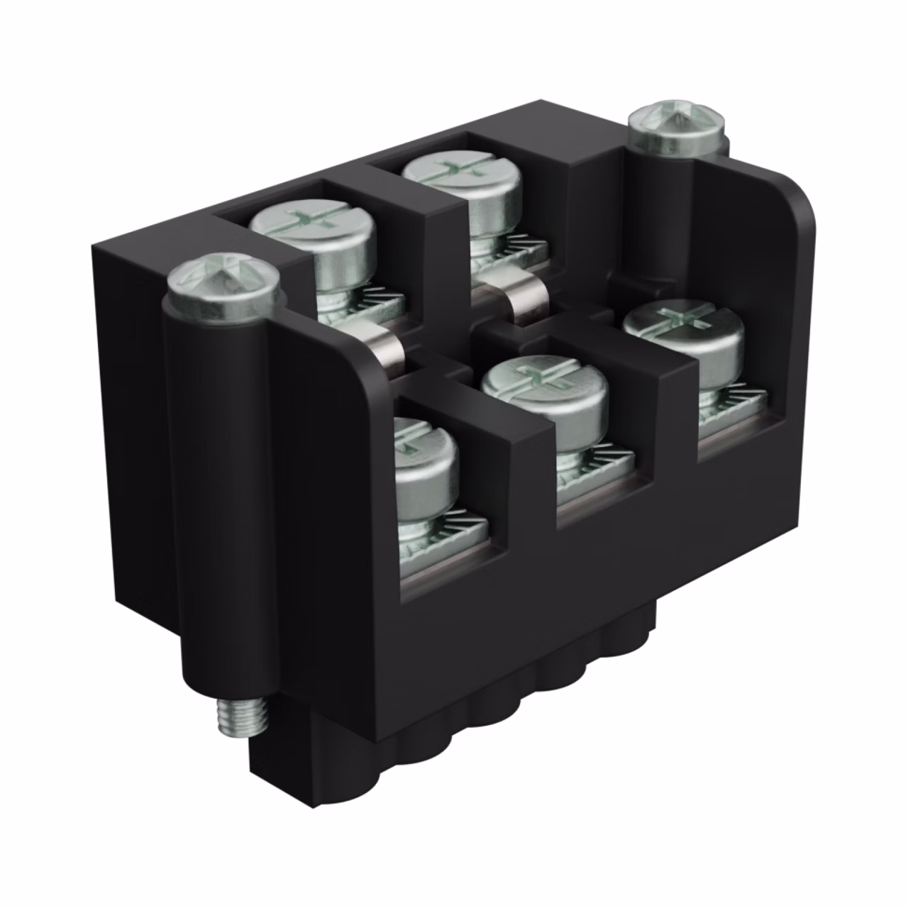 5.08mm Pitch Beau EuroMate Pluggable Terminal Block, Dual Level, 90° Wire Entry, with Retention Screws, 5 Circuits for sale