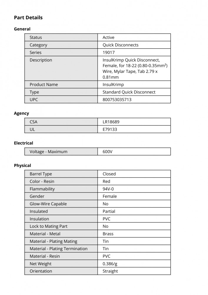 Product document preview, page 2