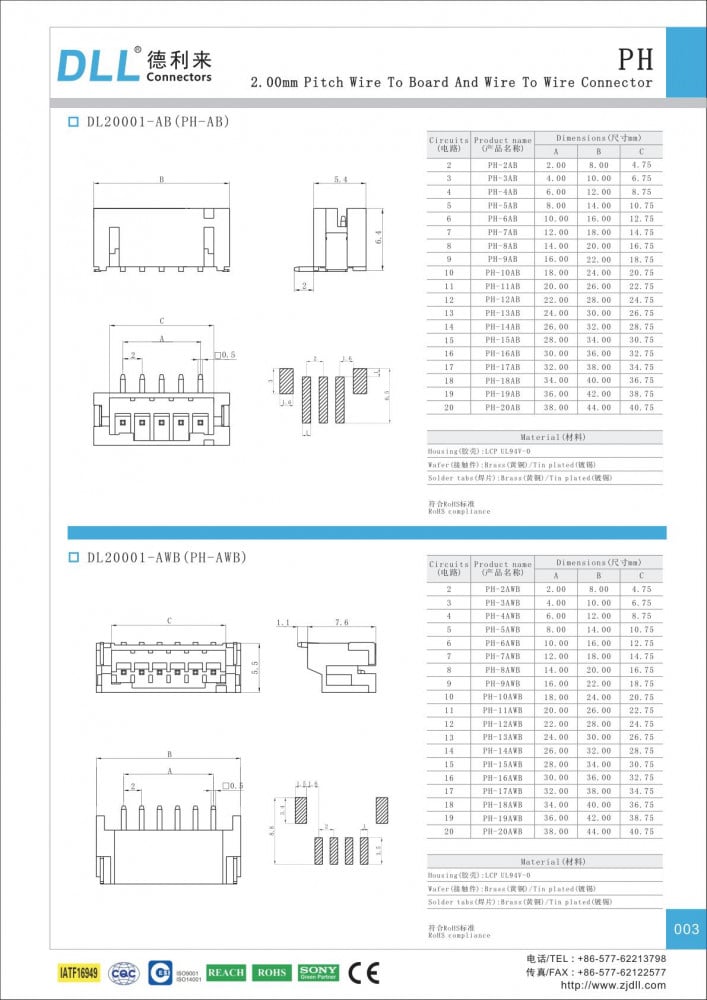 DLL PH-T-G technical document page 3