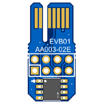 AA003-02E-EVB01: 2 mT SOIC8 GMR Magnetometor Breakout Board for sale