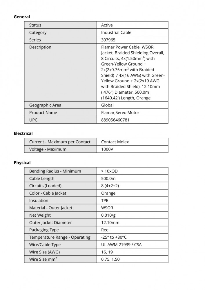 Product document preview, page 2