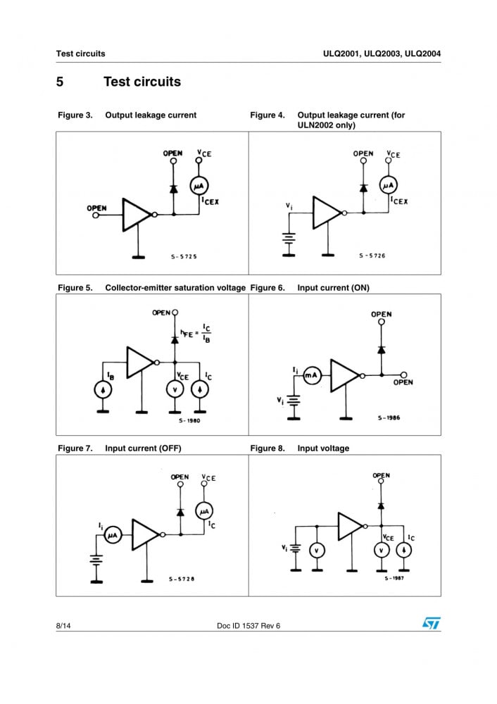 ULQ2003A datasheet page 8