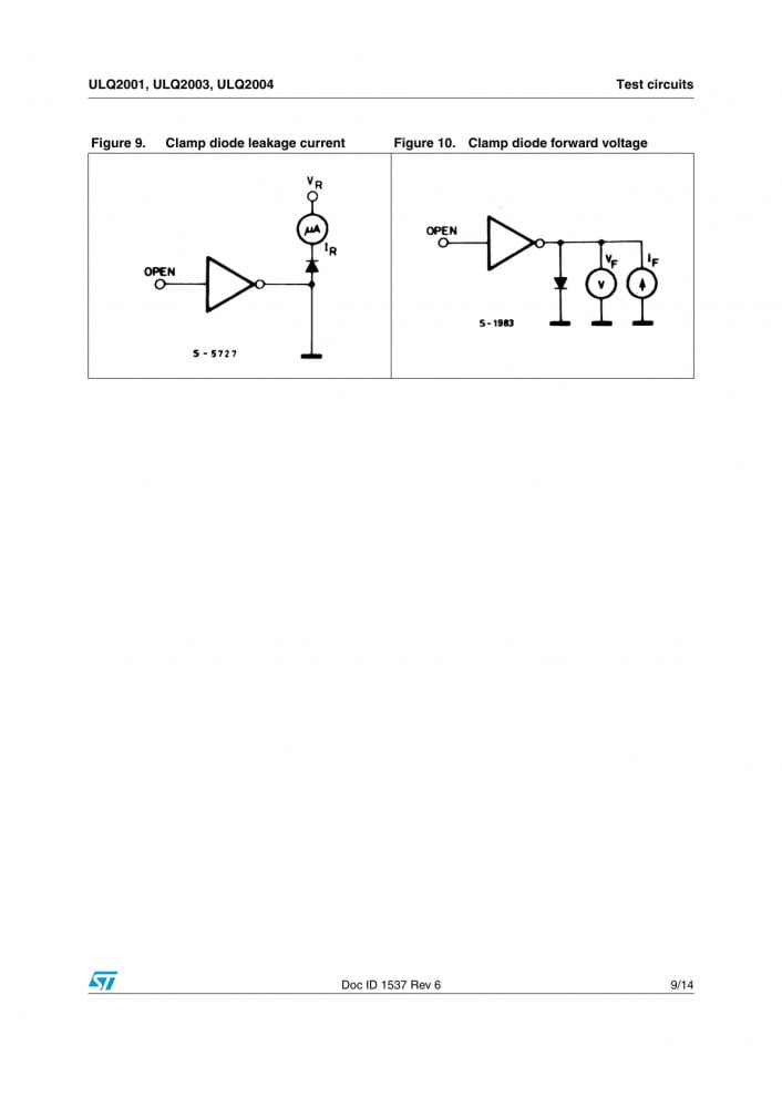 ULQ2003A datasheet page 9