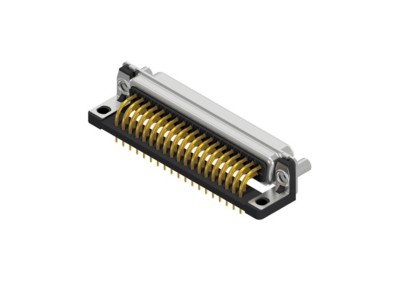 D-SUB Dual Port • Dual port 25-pos. /25-pos. • Dual port socket upper / Socket bottom • Solder pin angled .625