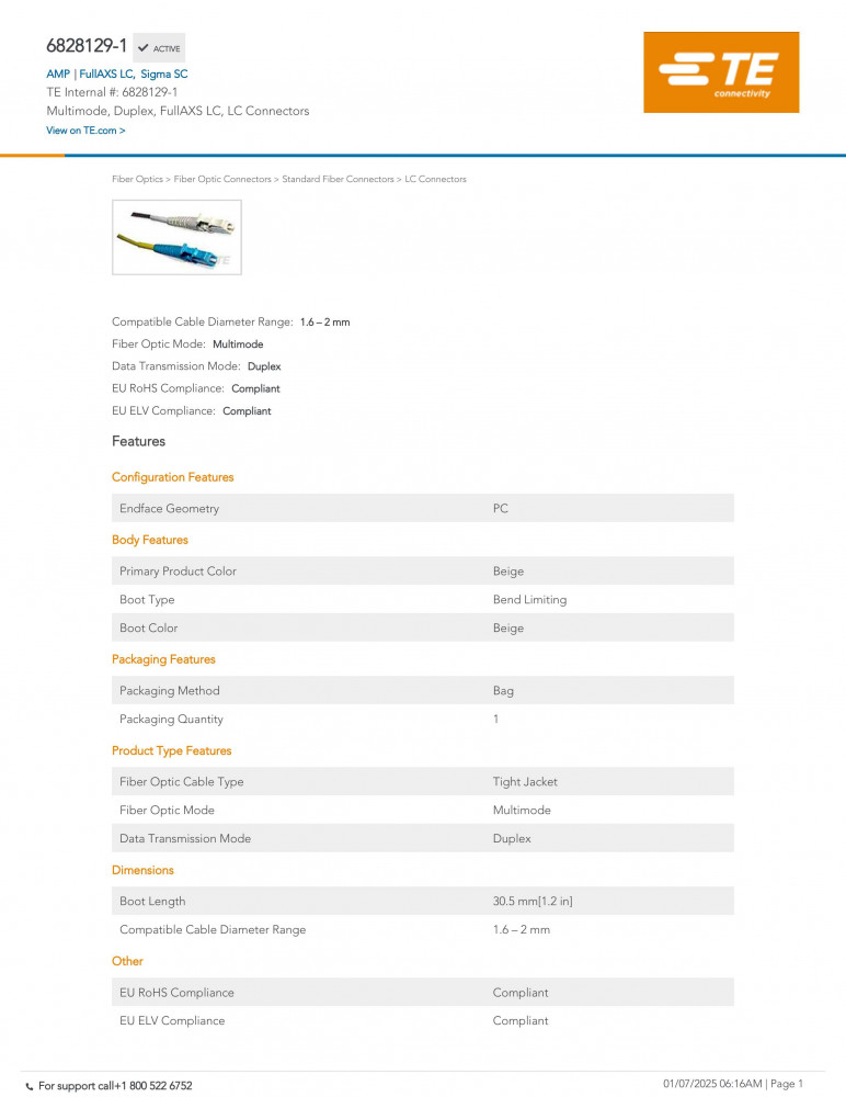 6828129-1 technical document page 1