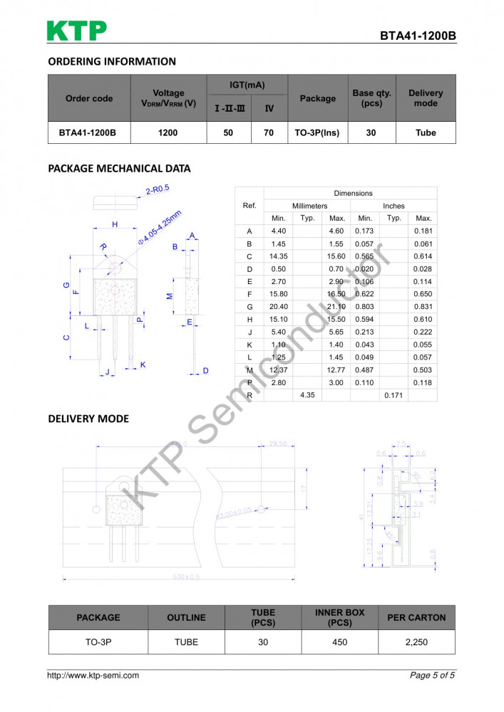 BTA41-1200B datasheet page 5