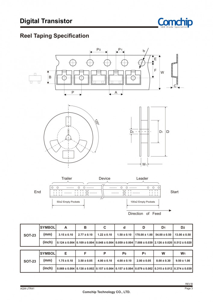 ADTA114ECA-HF datasheet page 3