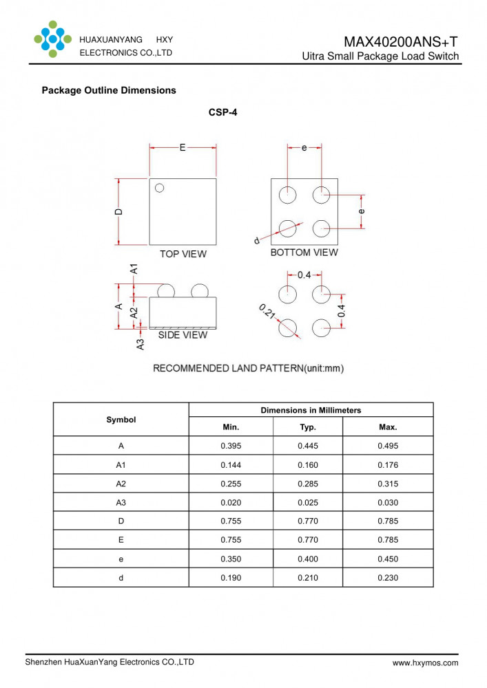 MAX40200ANS+T-HXY datasheet page 8