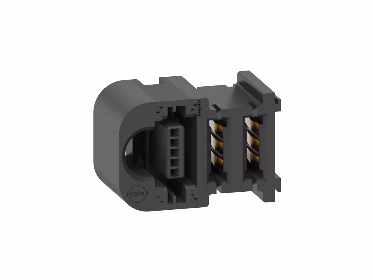 EXTreme Ten60Power Board-to-Board Vertical Receptacle Assembly with One Side Guide, 2 Split Power Circuits, 5 Signal Circuits for sale