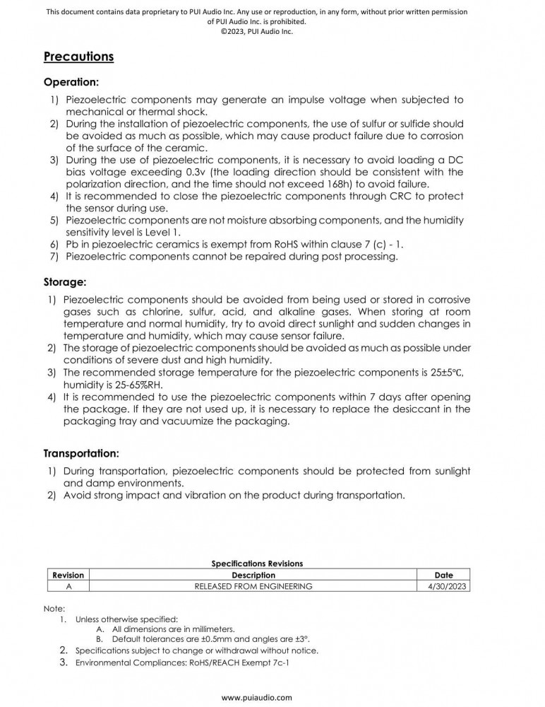 HD-PAC2102 product document, page 3