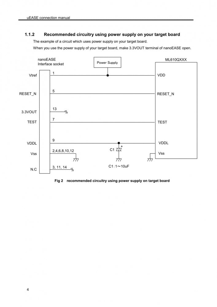nanoEASE connection manual page 8