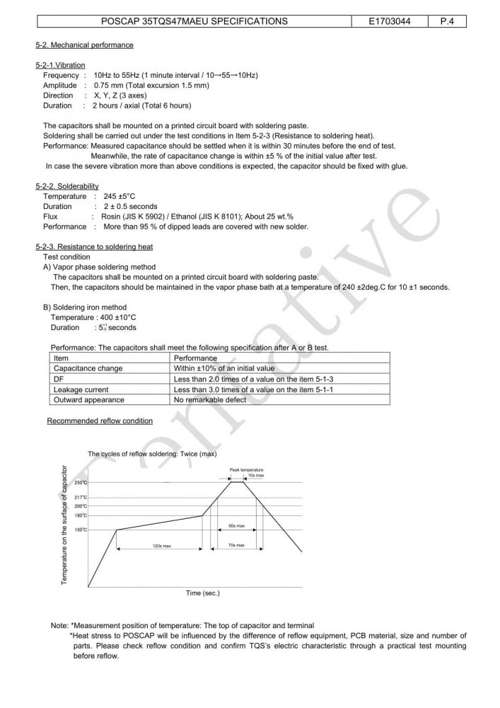 35TQS47MAEU specification page 5