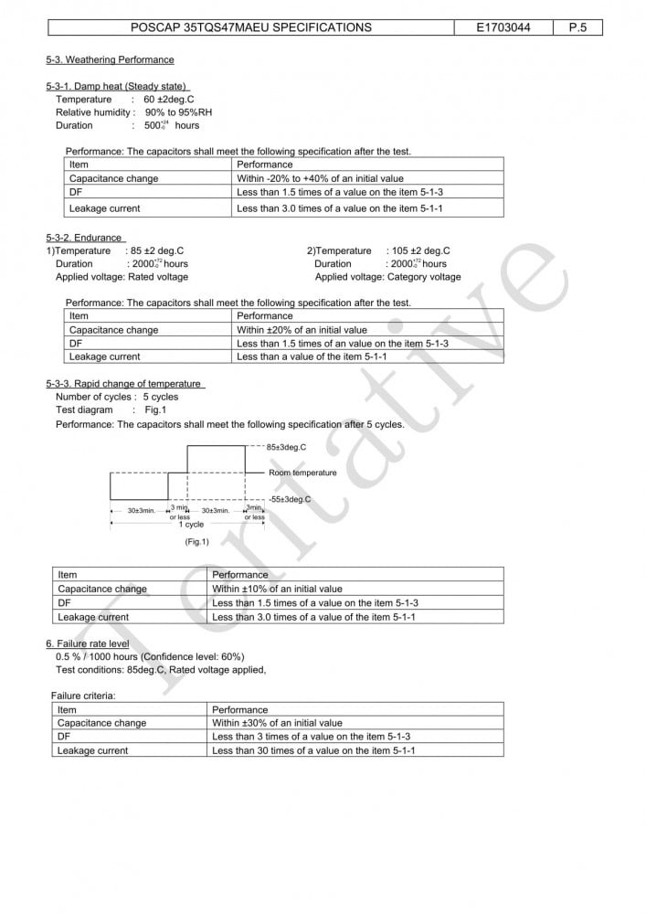 35TQS47MAEU specification page 6