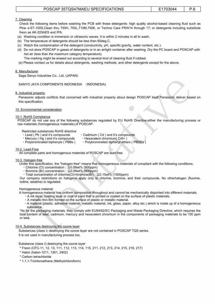 35TQS47MAEU specification page 7