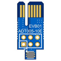 ACT001-10E-EVB01: 500 mA DFN6 TMR Current Sensor Eval Board