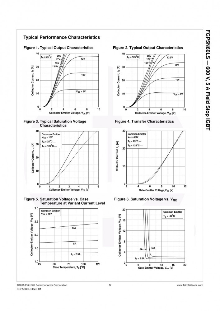FGP5N60LS datasheet page 4