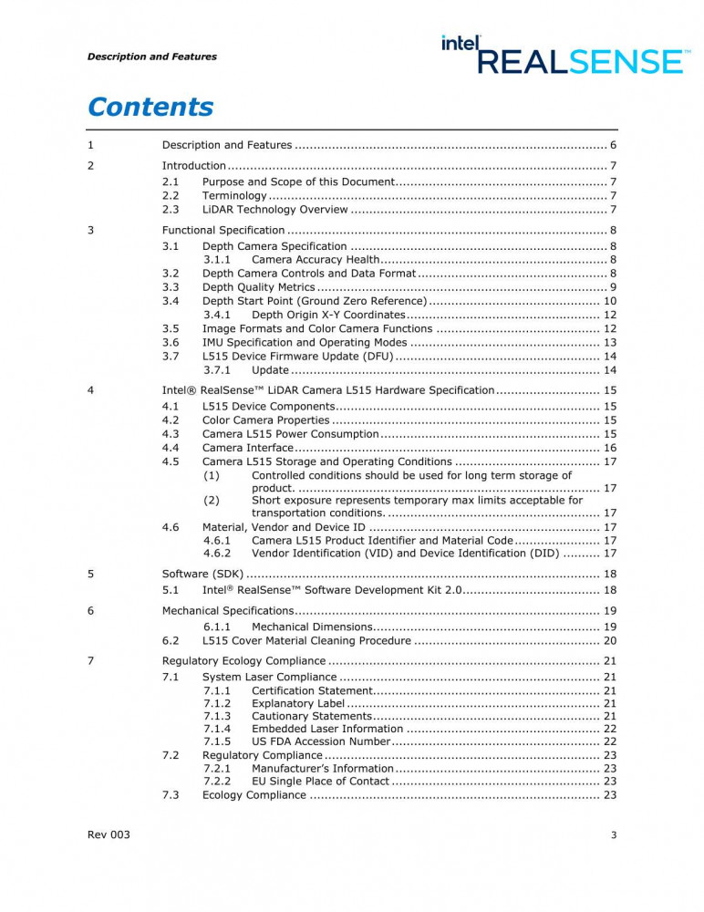 L515 datasheet page 3