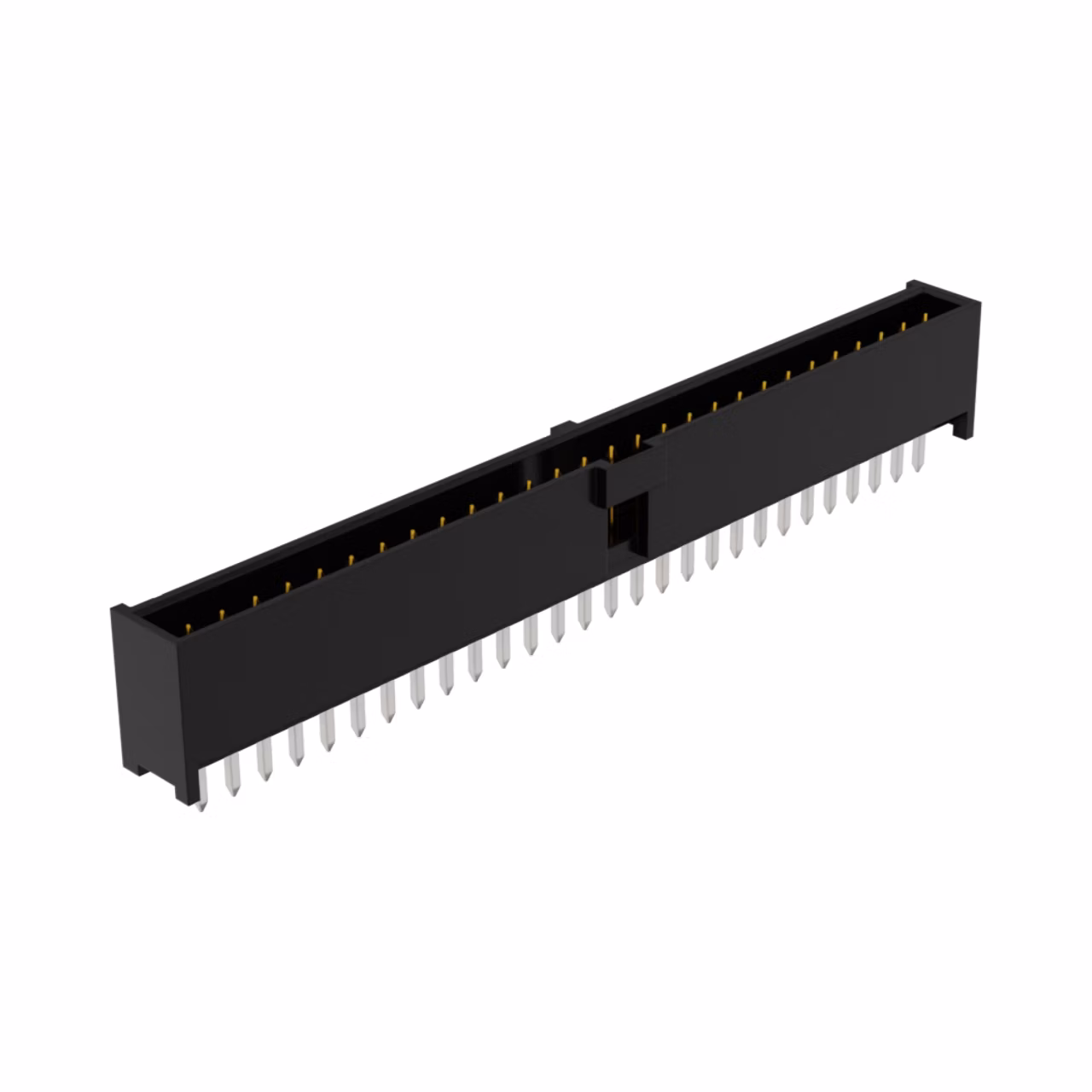 C-Grid III PCB Header, 2.54mm Pitch, Through Hole, Single Row, Vertical, Shrouded, 28 Circuits, 0.05µm Gold (Au) Flash Plating for sale