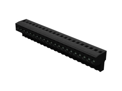 5.08mm Pitch Eurostyle Horizontal Plug, with Reverse Imprinting, Black, 21 Circuits for sale