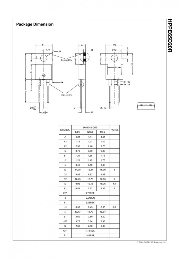 HPPE65D20R datasheet page 5