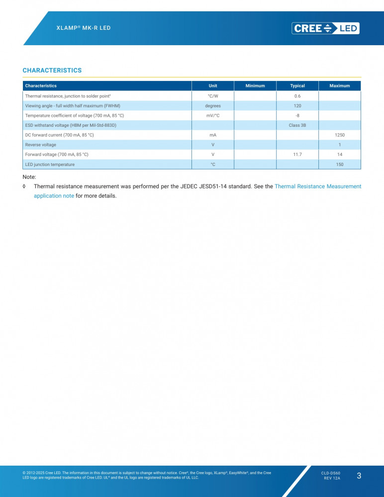MK-R datasheet page 3