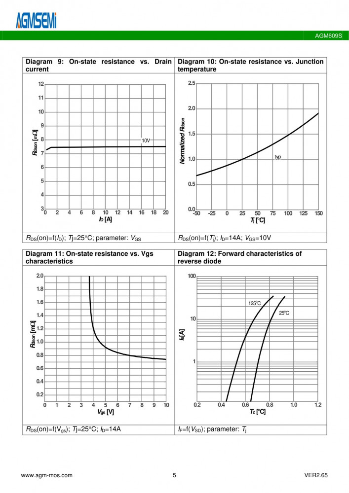 AGM609S datasheet page 5