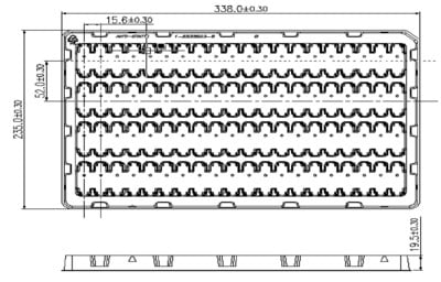 TE Connectivity 1735574-2 Edgeboard Connector
