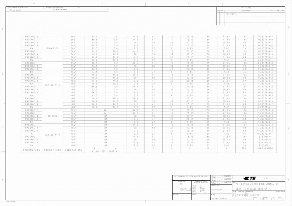 TE Connectivity drawing page 2