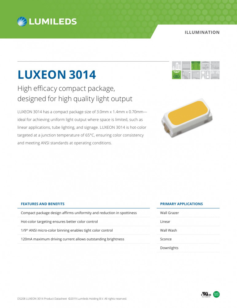 LUXEON 3014 document page 1