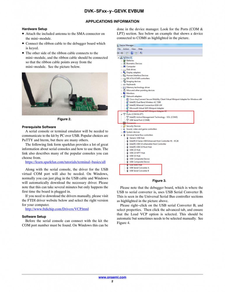 Evaluation board user manual page 2