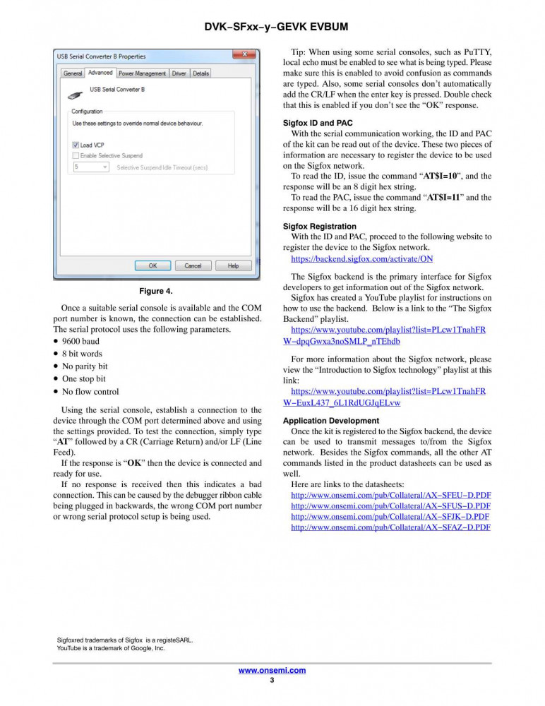Evaluation board user manual page 3