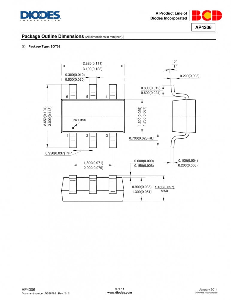 AP4306 datasheet page 9