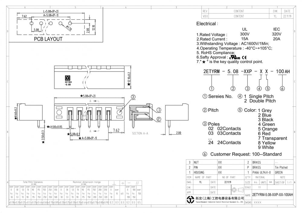 2ETYRM-5.08-04P-14-100AH technical document preview