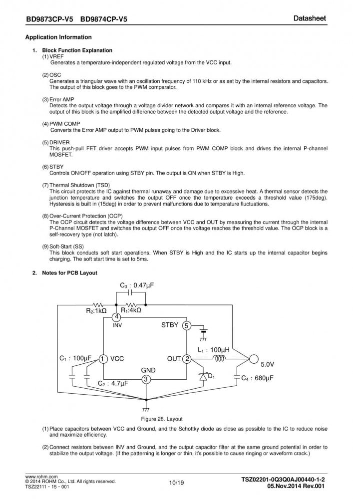 BD9874CP-V5E2 technical document page 10