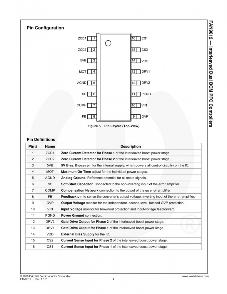 FAN9612 datasheet page 5