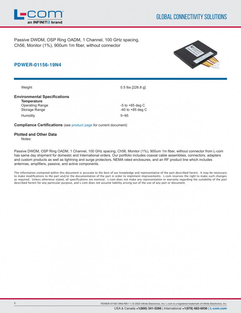 PDWER-01156-19N4 technical document page 2