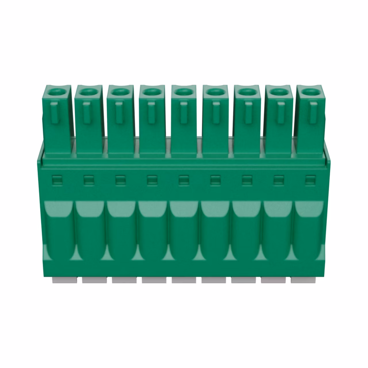 3.81mm Pitch Eurostyle Horizontal Plug, Spring Type, Single Row, 9 Circuits for sale