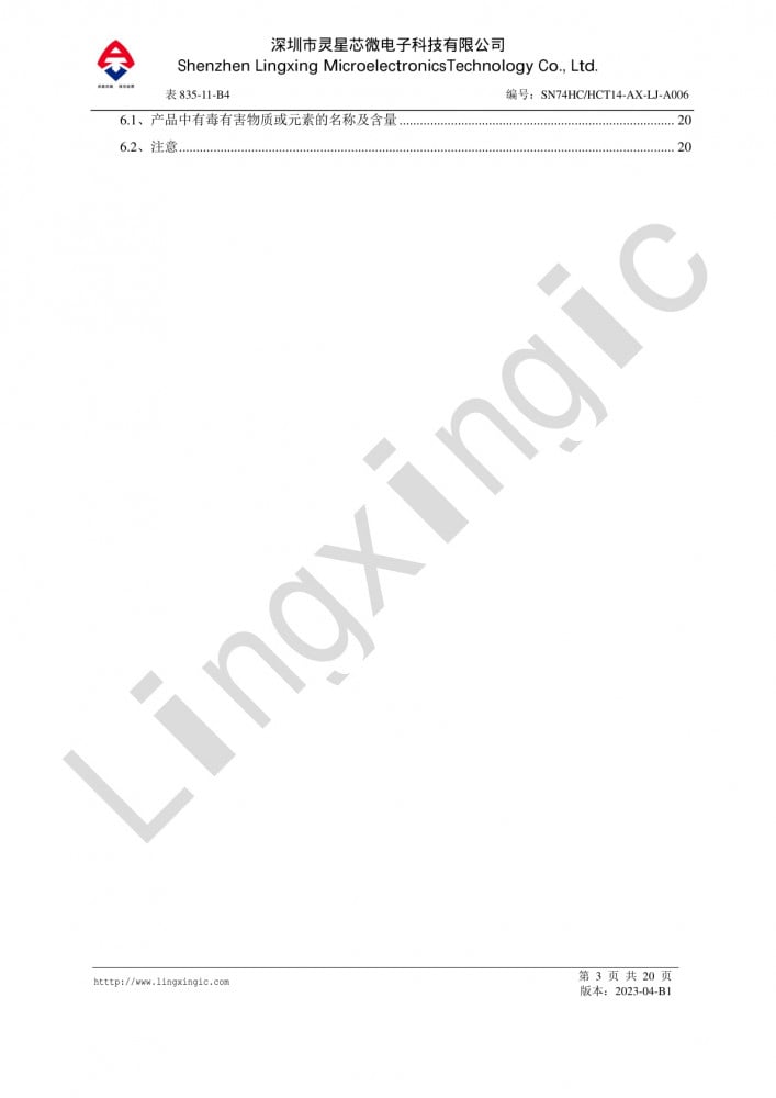 SN74HCT14 datasheet page 3