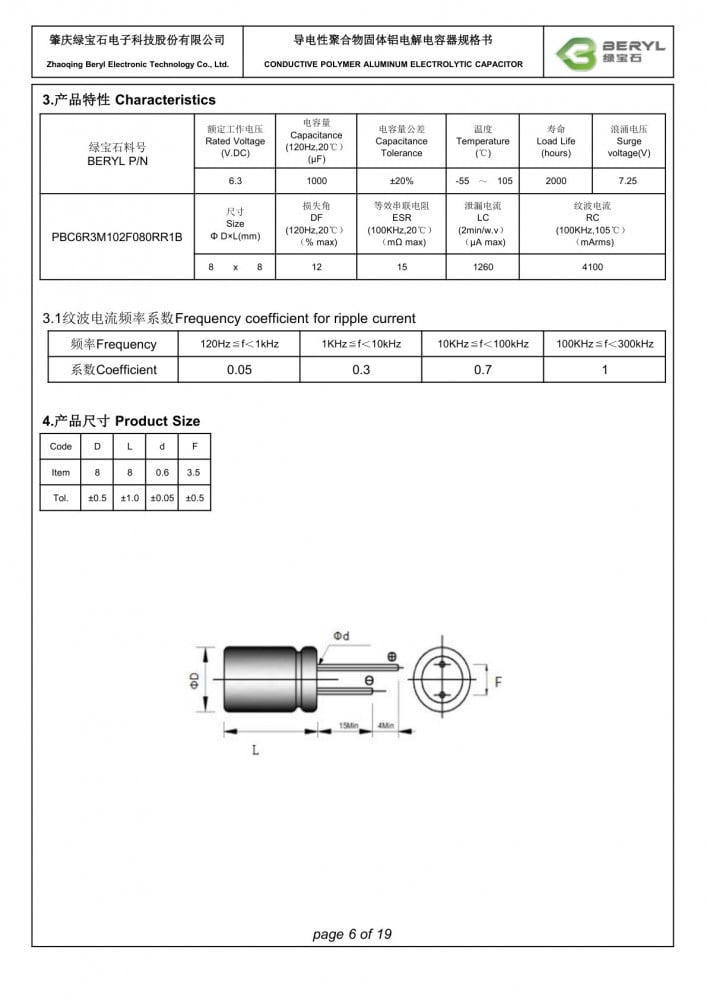 PBC6R3M102F080RR1B approval sheet page 6