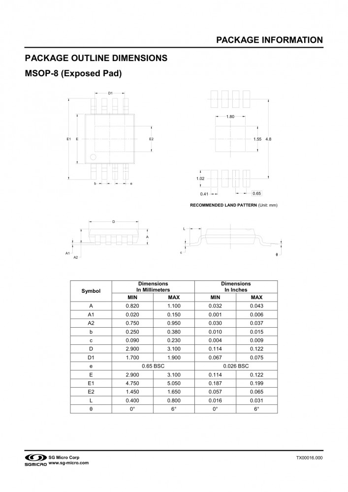 SGM4895 datasheet page 9